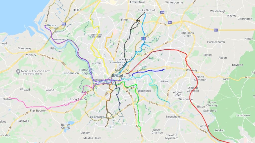 Regional cycle maps - Better By Bike