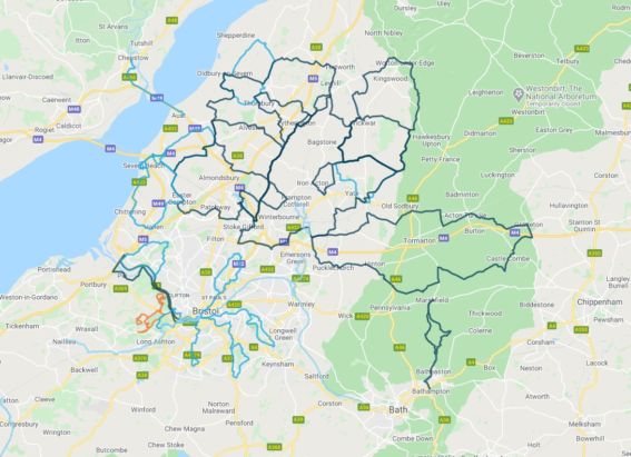 Regional cycle maps - Better By Bike