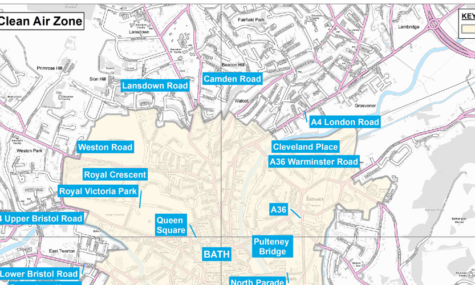 Bath’s Charging Clean Air Zone approved - Better By Bike