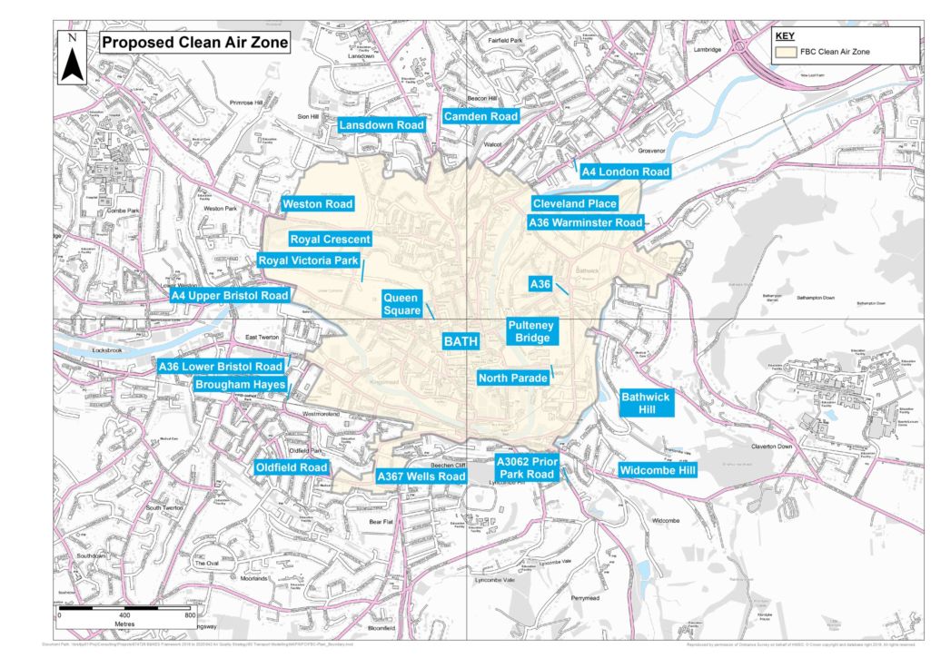 Bath’s Charging Clean Air Zone approved - Better By Bike
