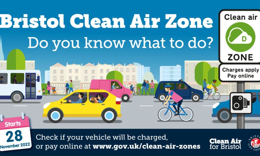 Bristol Clean Air Zone launches - Better By Bike